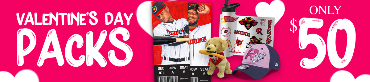 Valentine's Day Packs – Rochester Red Wings Official Store