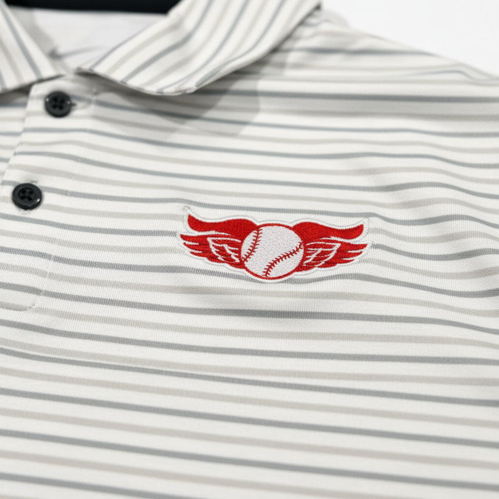 Nike Striped Throwback Polo – Rochester Red Wings Official Store