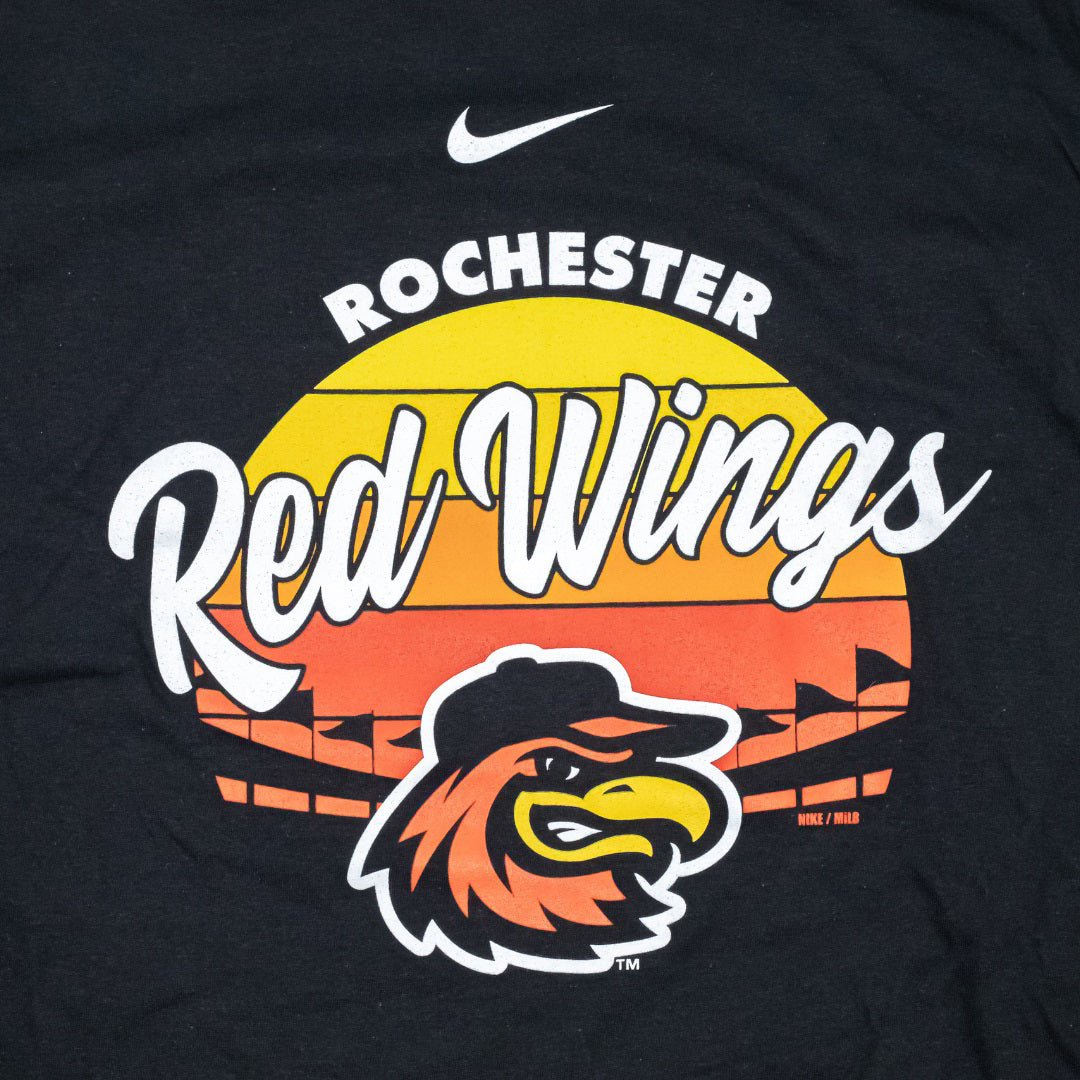 Rochester Red Wings Nike Sunset T-Shirt – Rochester Red Wings Official ...